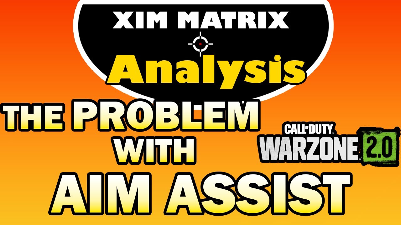 XIM MATRIX - MW2 / W2 InGame Aim Asssist Problem Analysis - YouTube