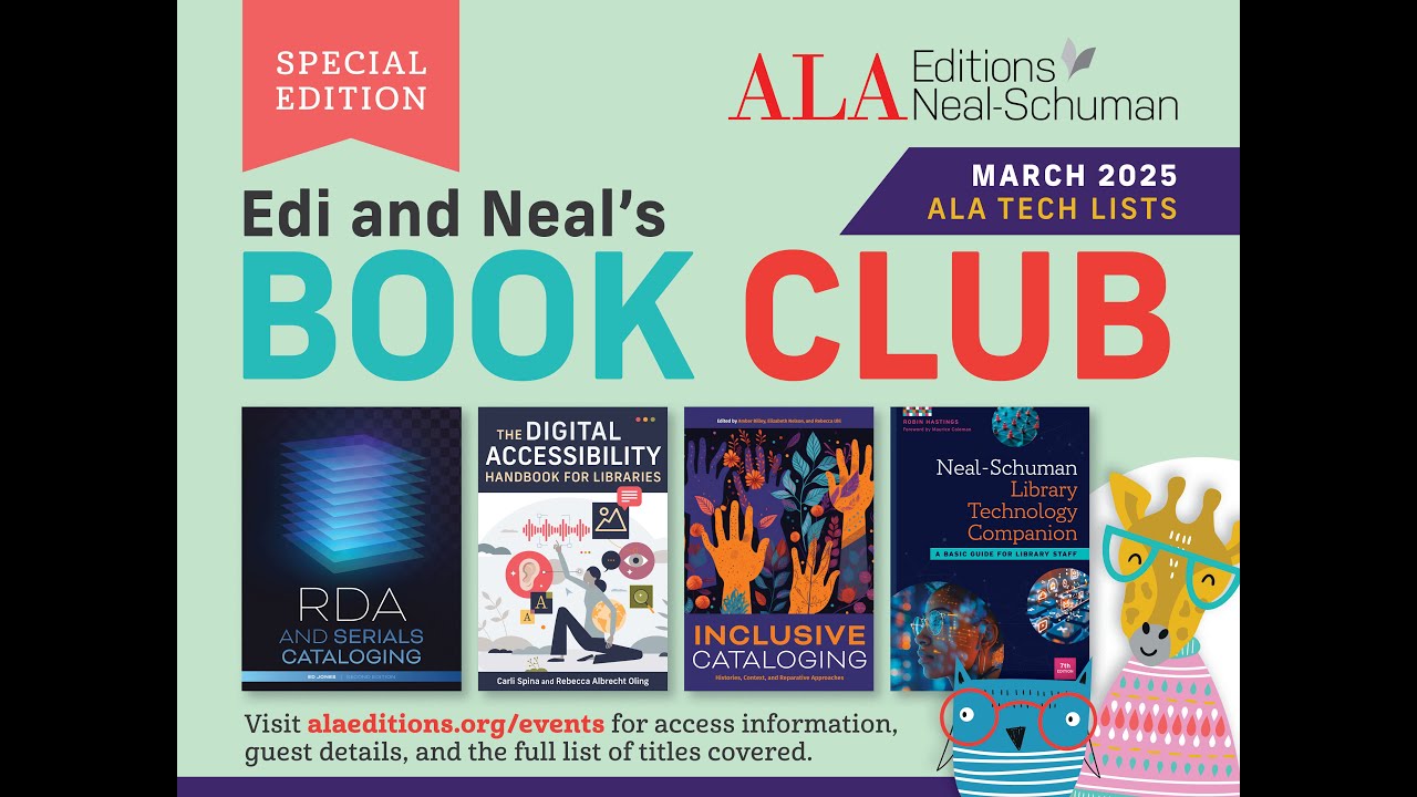 ALA Tech Lists - the ALA Editions | Neal-Schuman Mini-Con on Library ...