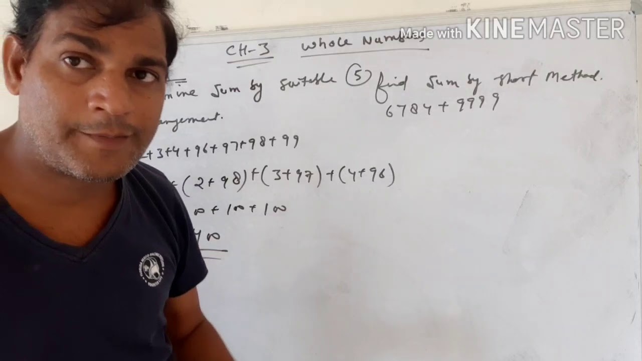 Mathematics # Class 6th # Ch-3 (whole Numbers)(Ex-3A,3B,3C) - YouTube