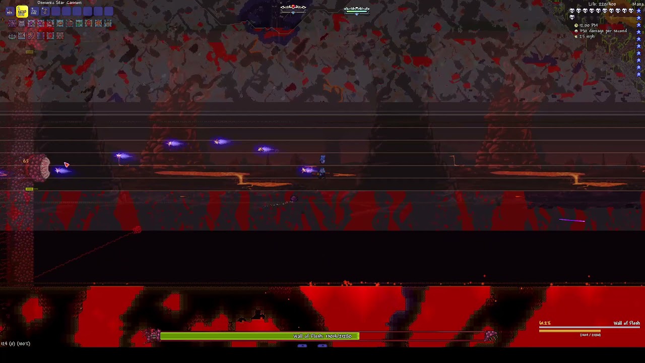 [Calamity Mod] Wall of Flesh (Defiled Death) (No Damage) - YouTube
