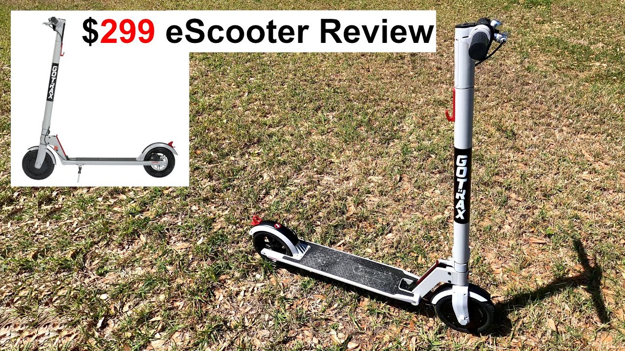 $299 Gotrax XR Ultra Folding Electric Scooter Review - YouTube