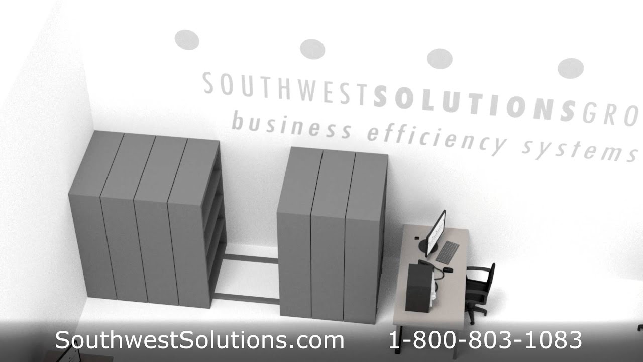 What are High Density Shelving Systems? | Mobile Shelving | SSG - YouTube