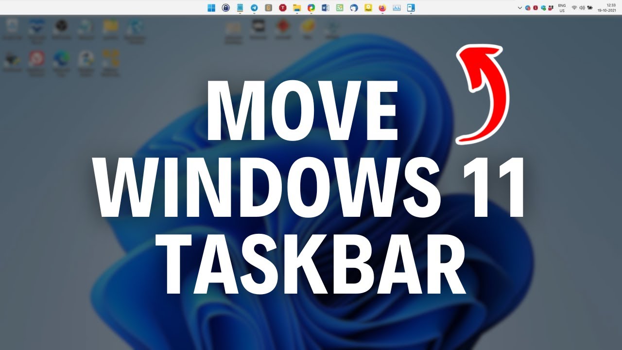 How to Move Windows 11 Taskbar (in 1-Minute) - YouTube