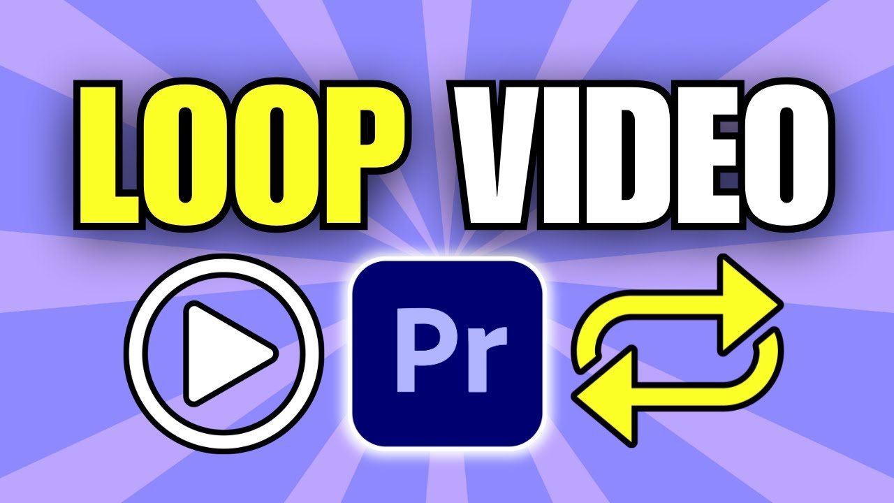 How To Loop a Video in Adobe Premiere Pro - YouTube