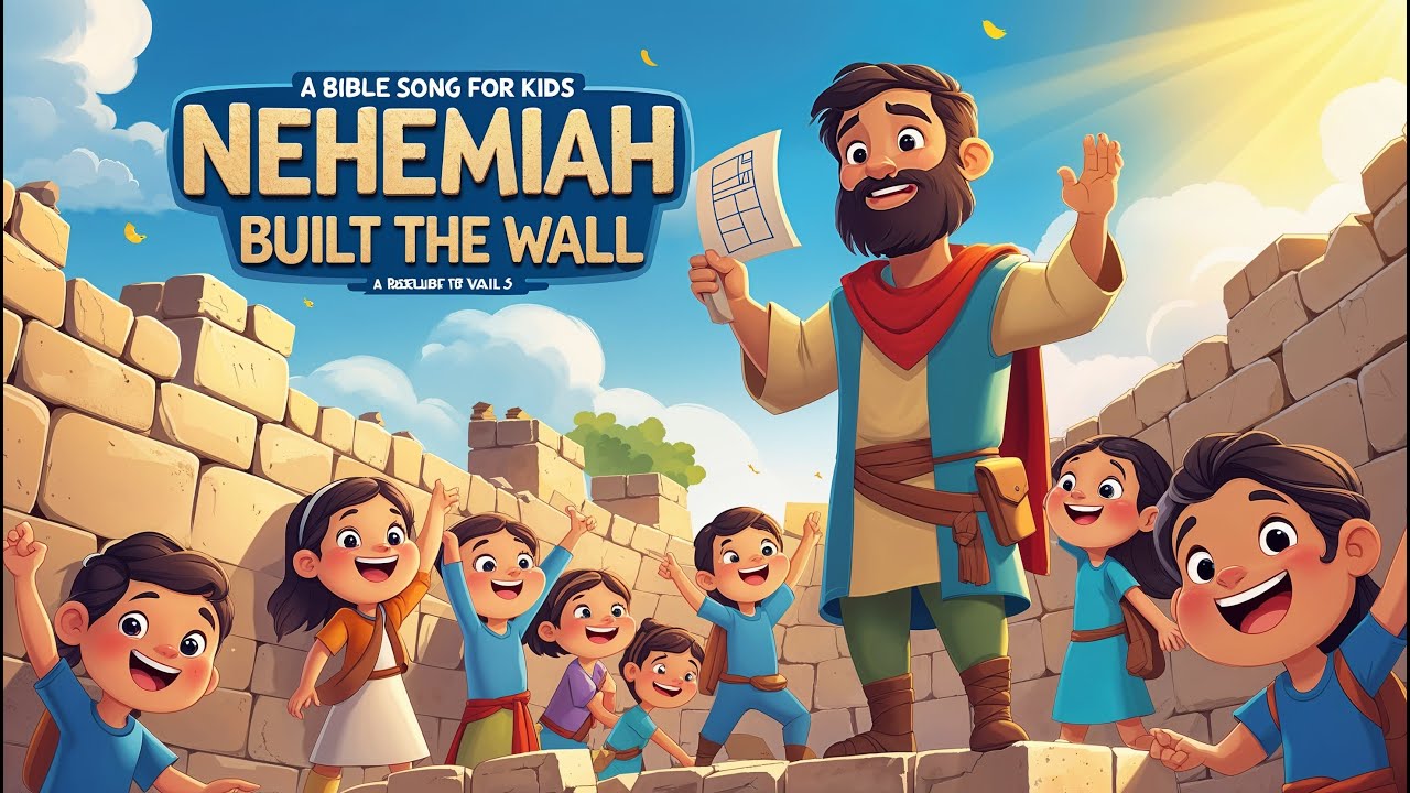 Nehemiah Built the Wall | A Bible Song for Kids - YouTube