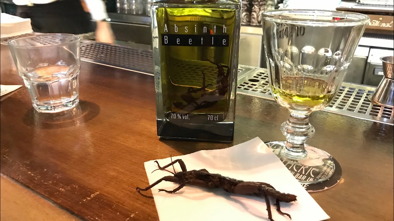 Drinking Absinthe in Prague Czech Republic 6/2019 - YouTube