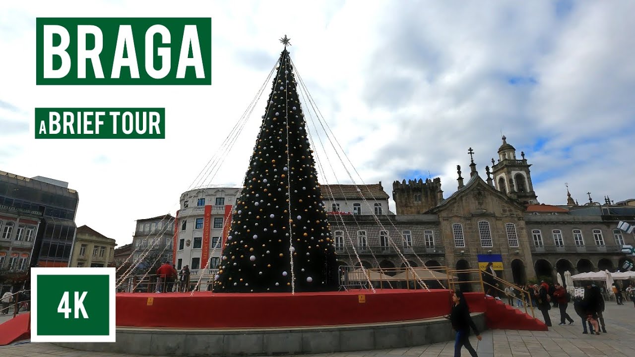 A BRIEF WALK IN BRAGA, PORTUGAL |4k| - YouTube