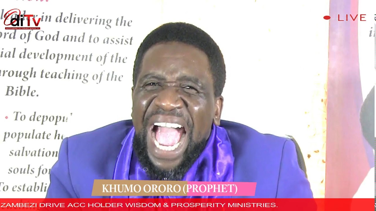 Destroying faulty foundation!!! Prophet khumo ororo(part 1) - YouTube