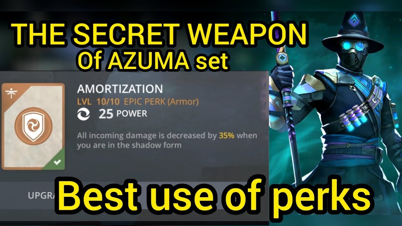 THE SECRET WEAPON OF THE AZUMA (BEST SPECIALIST) SET| BEST USE OF ...