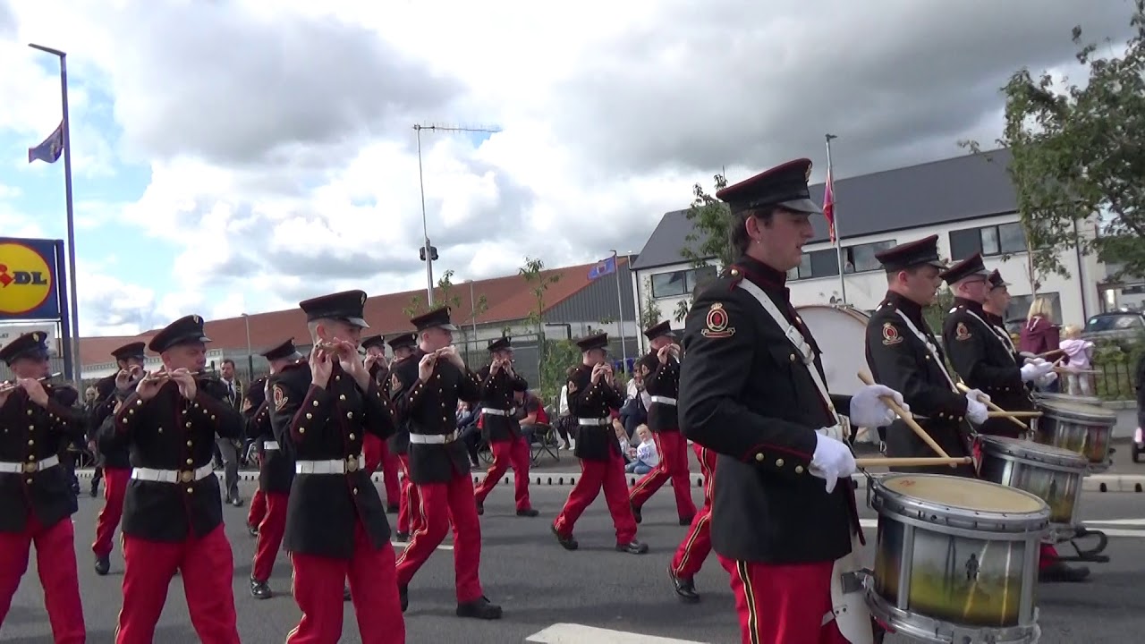 Portavogie Red Hand Defenders FB @ Newtownards Black Saturday 2018 ...