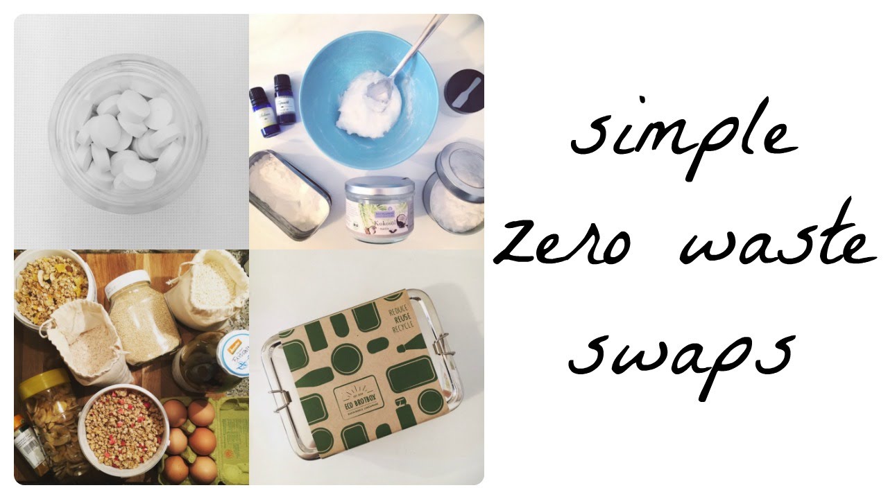 Simple zero waste swaps - YouTube