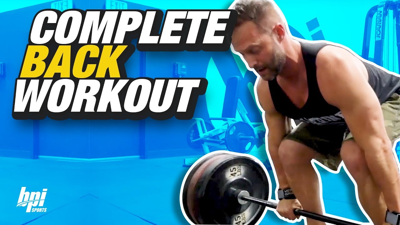 Full Back Workout With BPI Trainer Whitney Reid | BPI Sports - YouTube