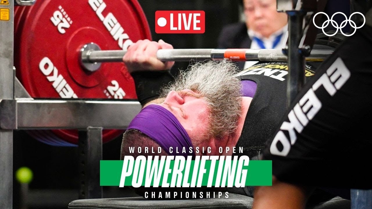 🔴 LIVE Powerlifting World Classic Open Championships | Women's 69kg ...