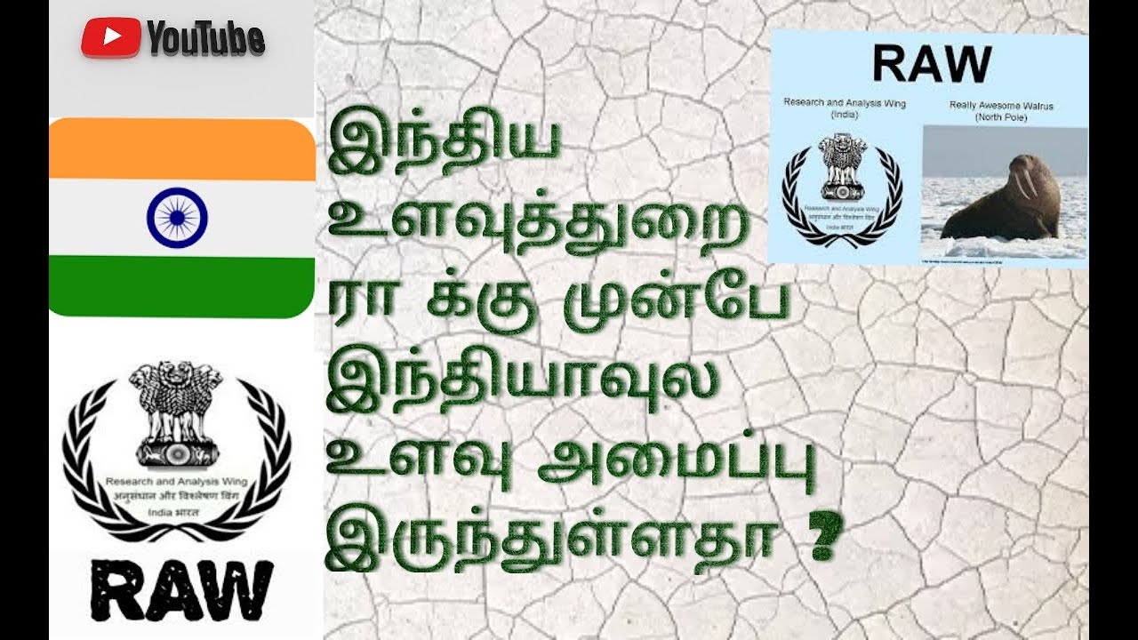 Indian Intelligence agency History and creation - YouTube