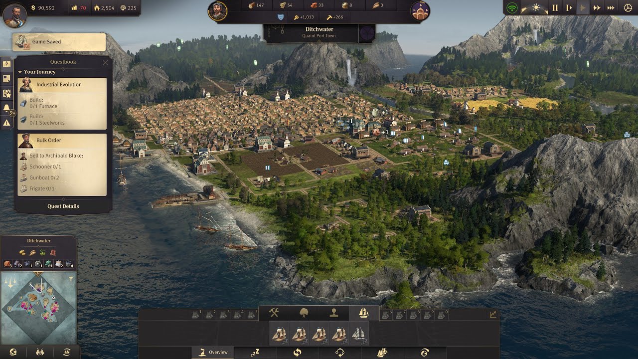 Anno 1800 How do I explore another Island - YouTube