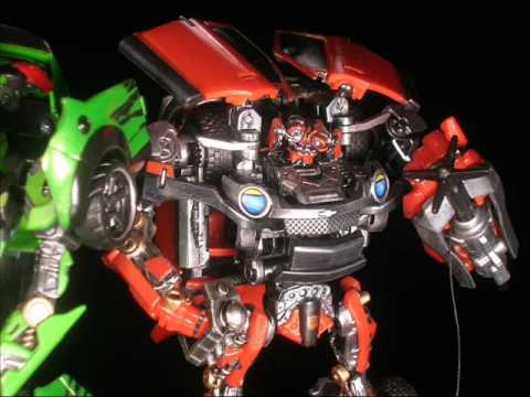 Custom Painted Transformers ROTF Twins Skids and Mudflap - YouTube