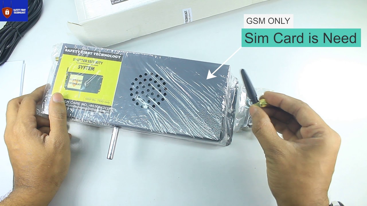 Shutter Security System | Safe First Technology - YouTube