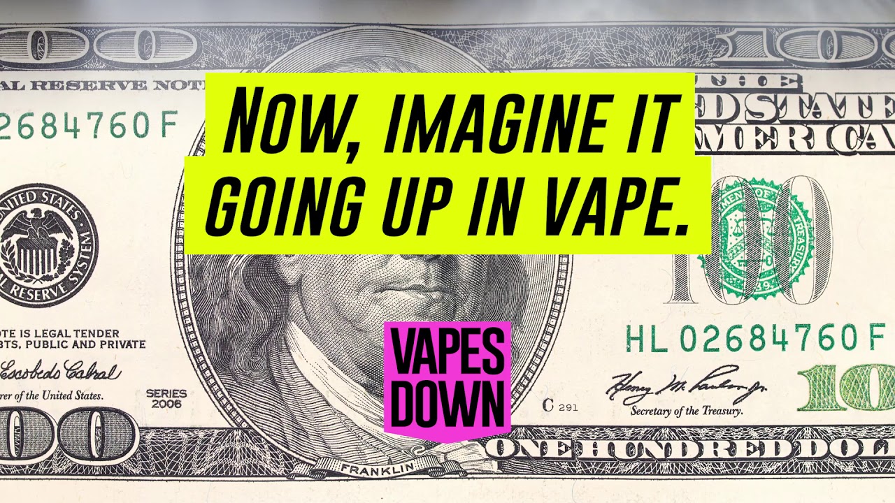 Vaping Costs How Much? | #VapesDown - YouTube