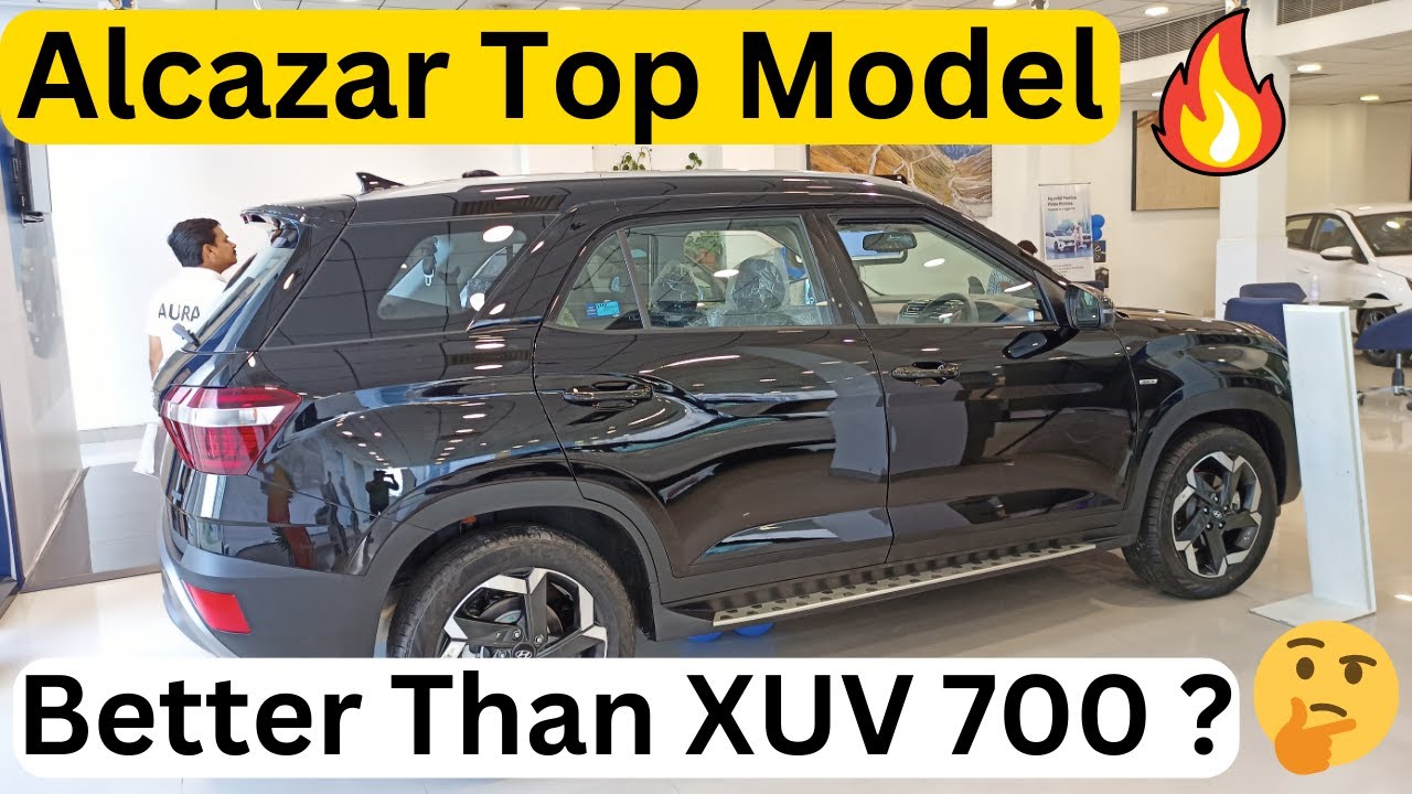 Hyundai Alcazar Signature Top Model | गजब चीज है 🔥 Best family Car ...
