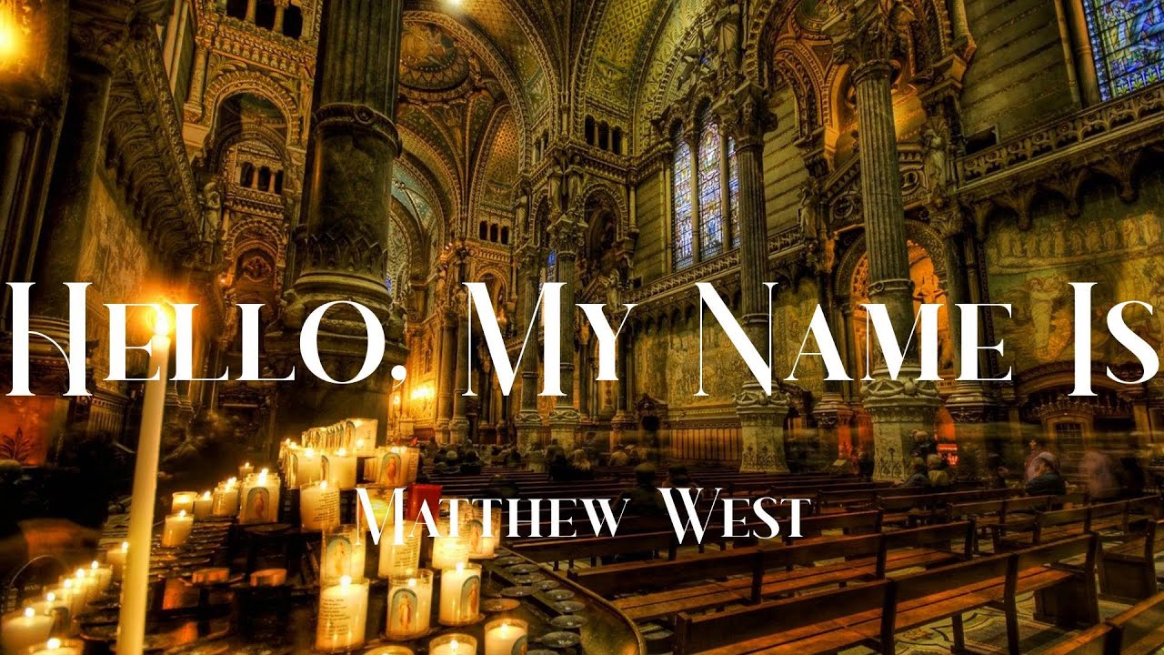 Matthew West - Hello, My Name Is (Lyric Video) - YouTube
