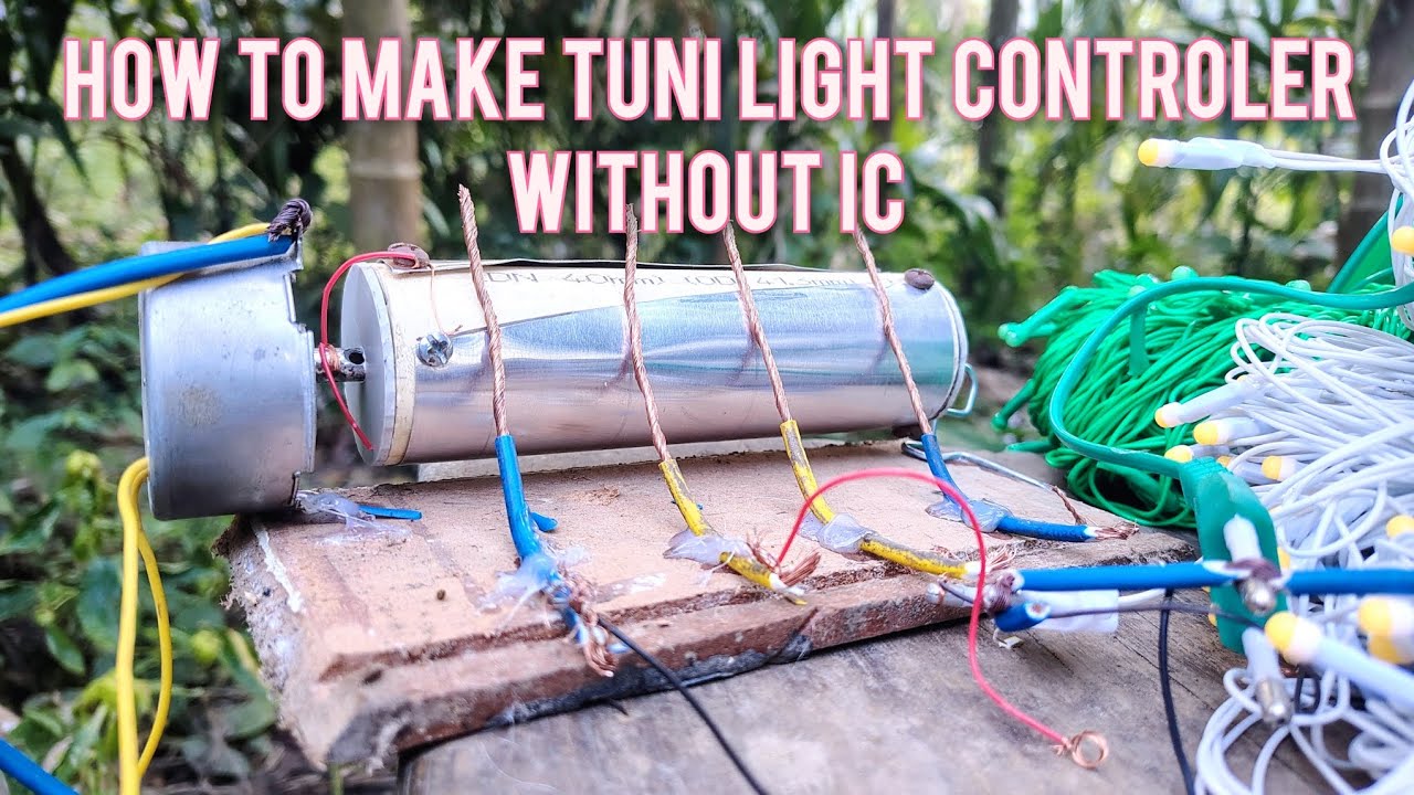how to make Tuni light controler at home - YouTube