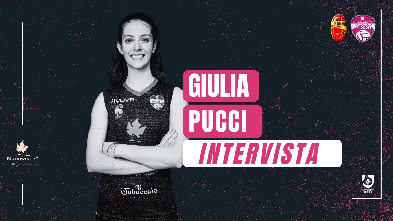 PRESS AREA | Intervista pre-gara Vs Accademia Benevento a Giulia Pucci ...