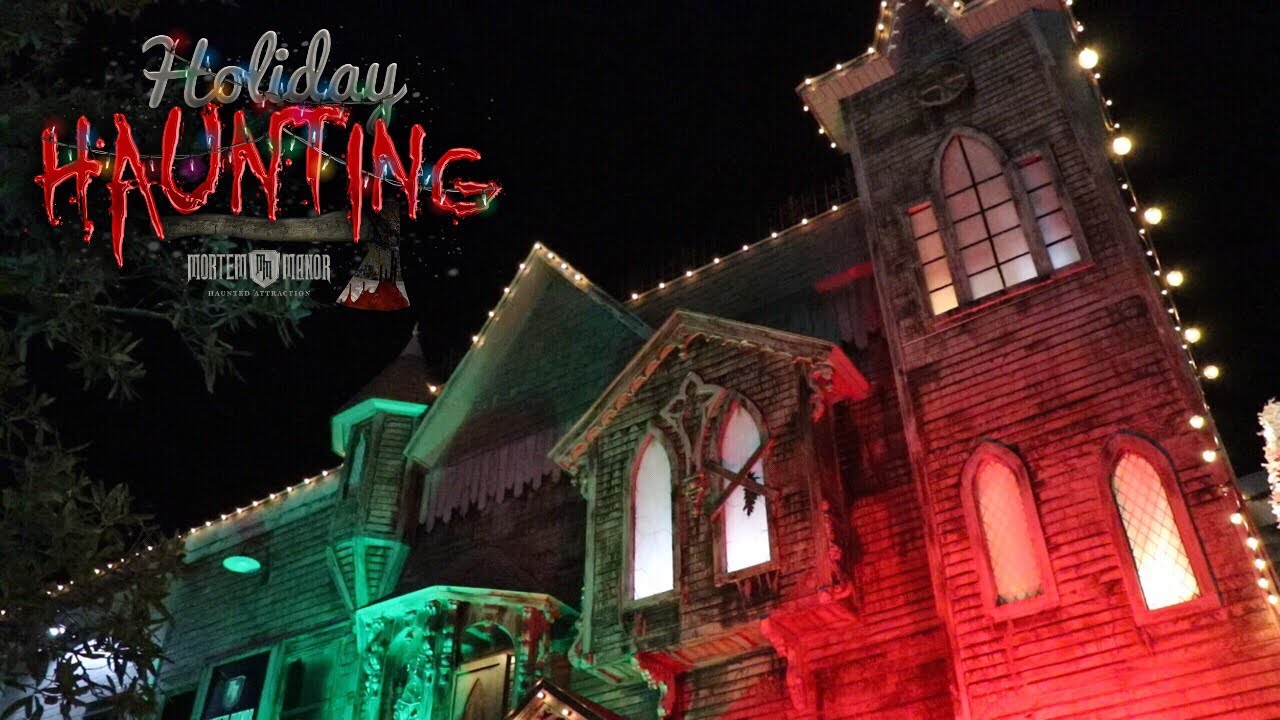 Mortem Manor Christmas and The Old Town Classic Car Show - YouTube