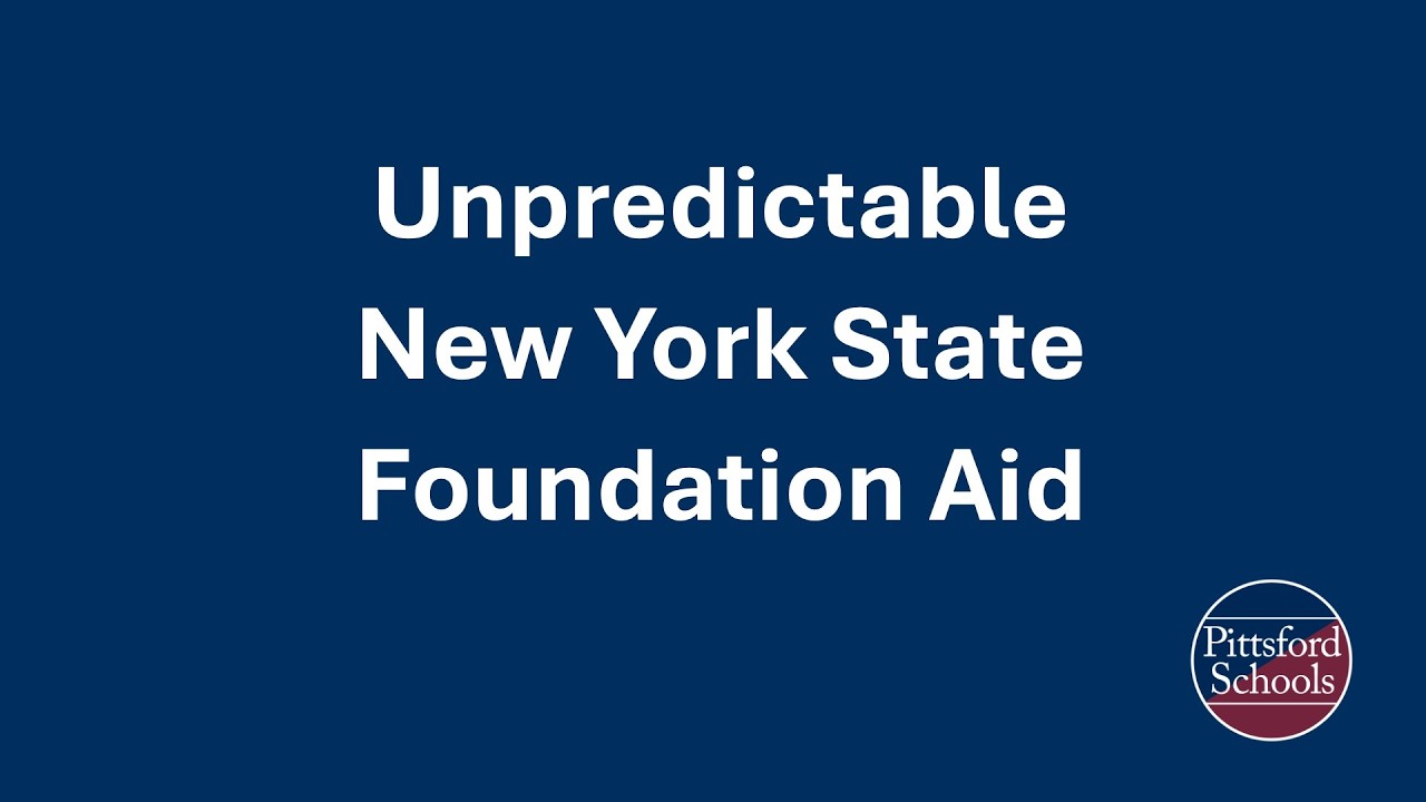 Unpredictable NYS Foundation Aid - YouTube
