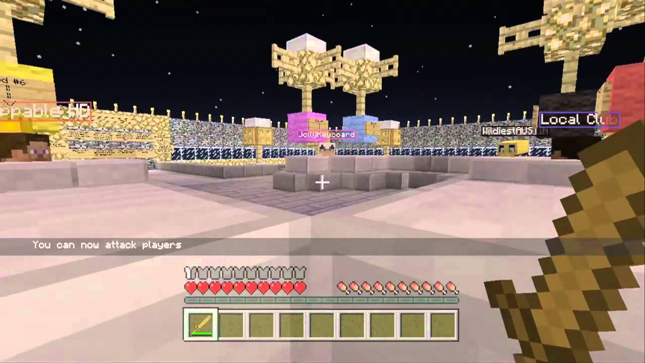 Minecraft Mini Game -- UFC Elimination Fight - YouTube