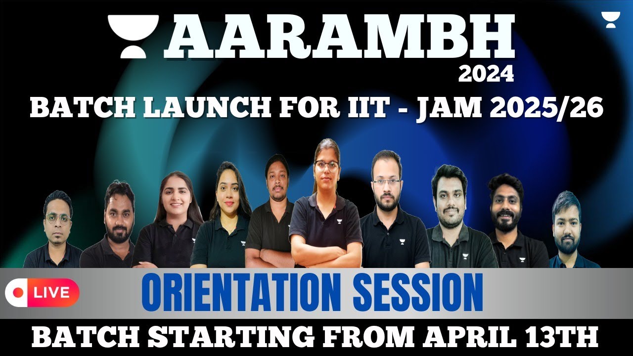 Target IIT JAM 2025/26 | 1 Year Preparation Strategy #iitjam - YouTube