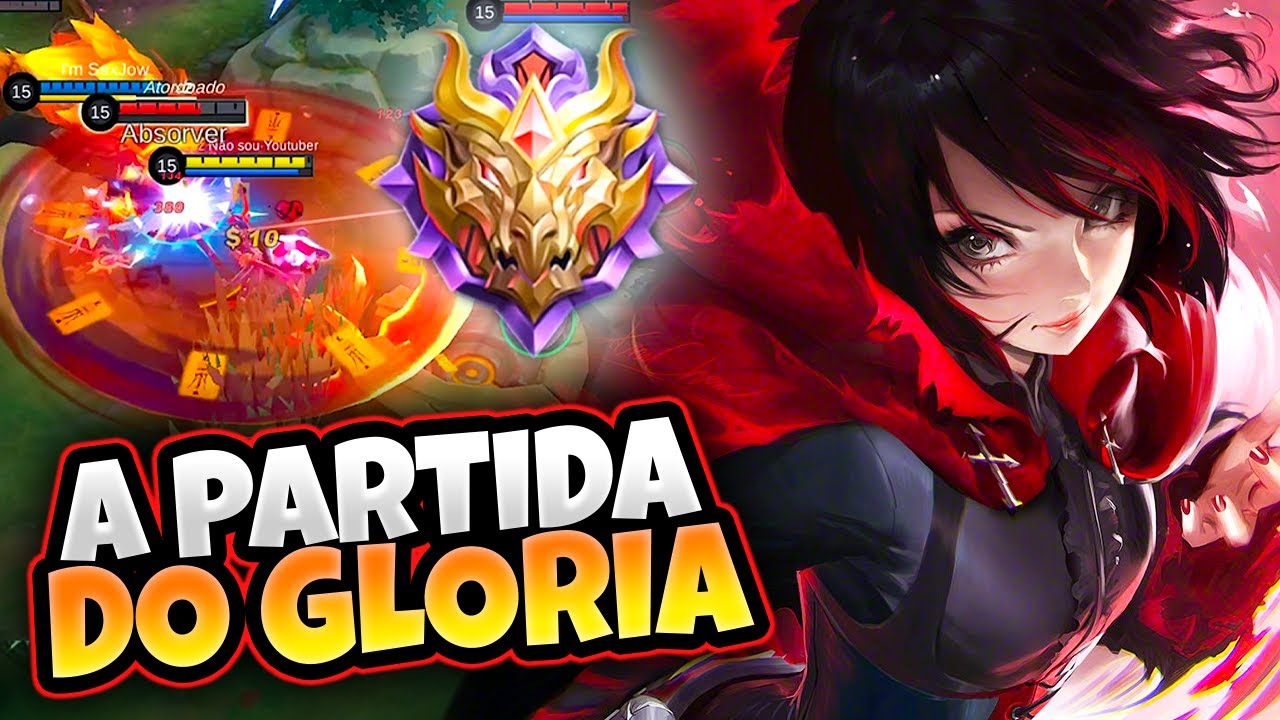 ESSA FOI A PARTIDA DO GLÓRIA MÍTICA... de novo | MOBILE LEGENDS - YouTube