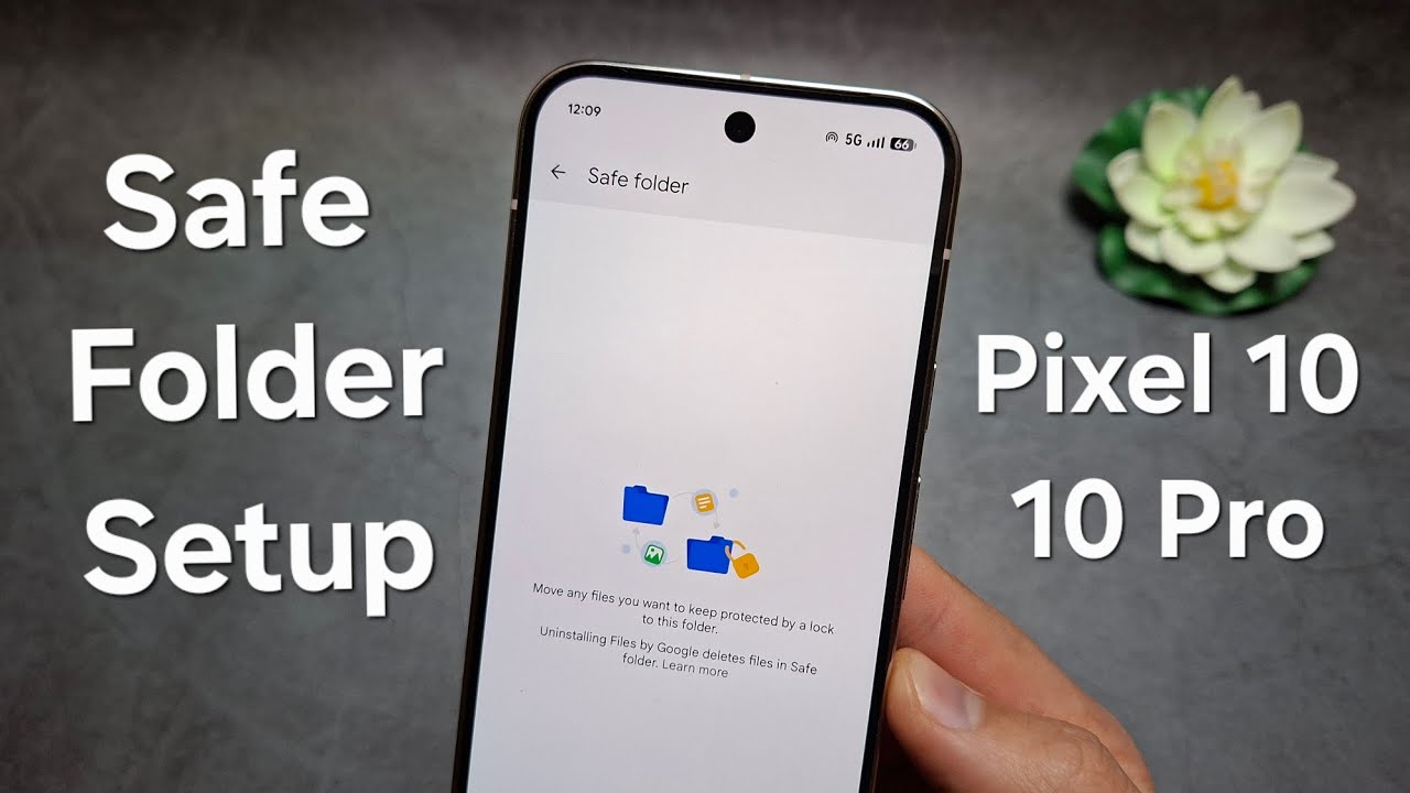 How to Setup Safe Folder on Google Pixel 10 / 10 Pro / 10a ( Hidden ...