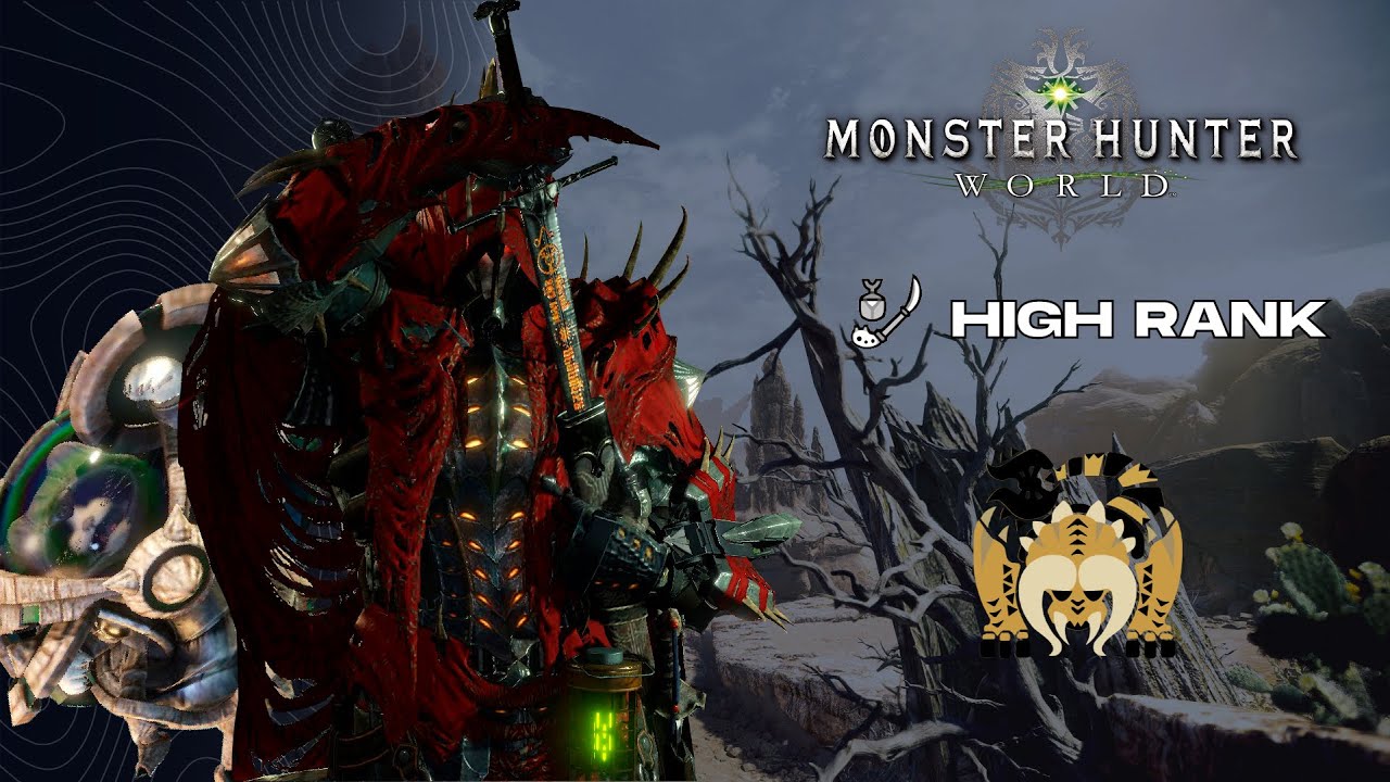 Monster Hunter World - Diablos - High Rank | Insect Glaive | Keegan ...