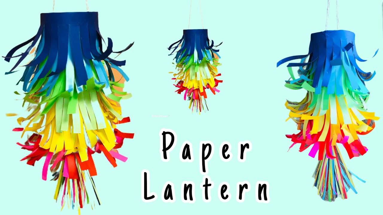How to make a paper lantern | Fun kids activities | easy home ...