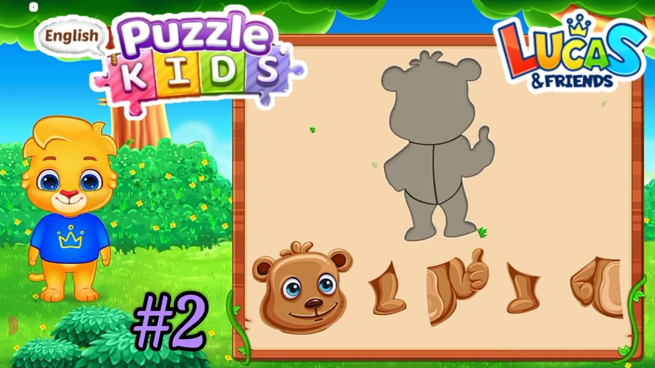 Puzzle Kids : Lucas & Friends Part 2 #puzzle #gaming #kids - YouTube