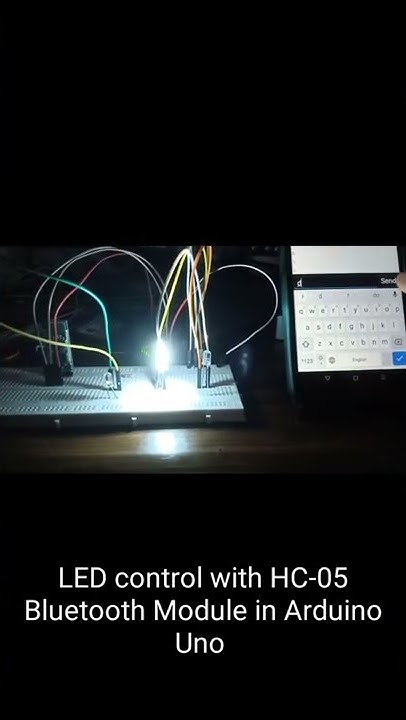 Bluetooth control in Arduino Uno || LED control with HC-05 in Arduino Uno || Arduino projects ...