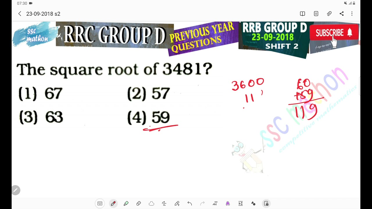 The Square Root Of 3481 YouTube the-square-root-of-3481-youtube