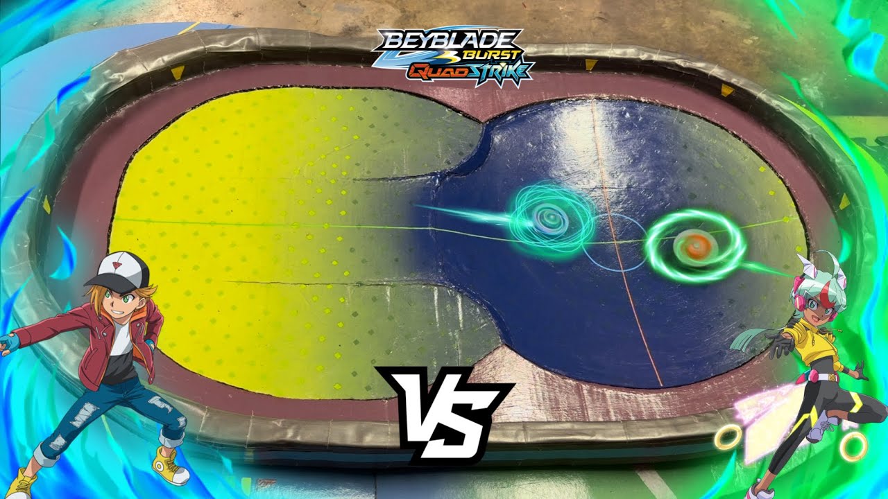 Twister Pandora VS Whirl Knight!! | Beyblade Burst QuadStrike Anime ...