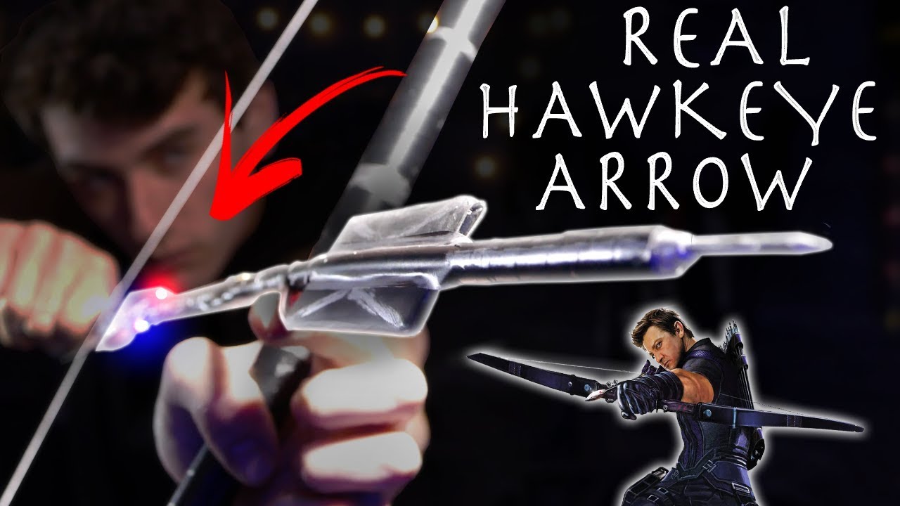Make a Real Hawkeye Spy Arrow From Avengers Infinity War! + Cool Spy ...