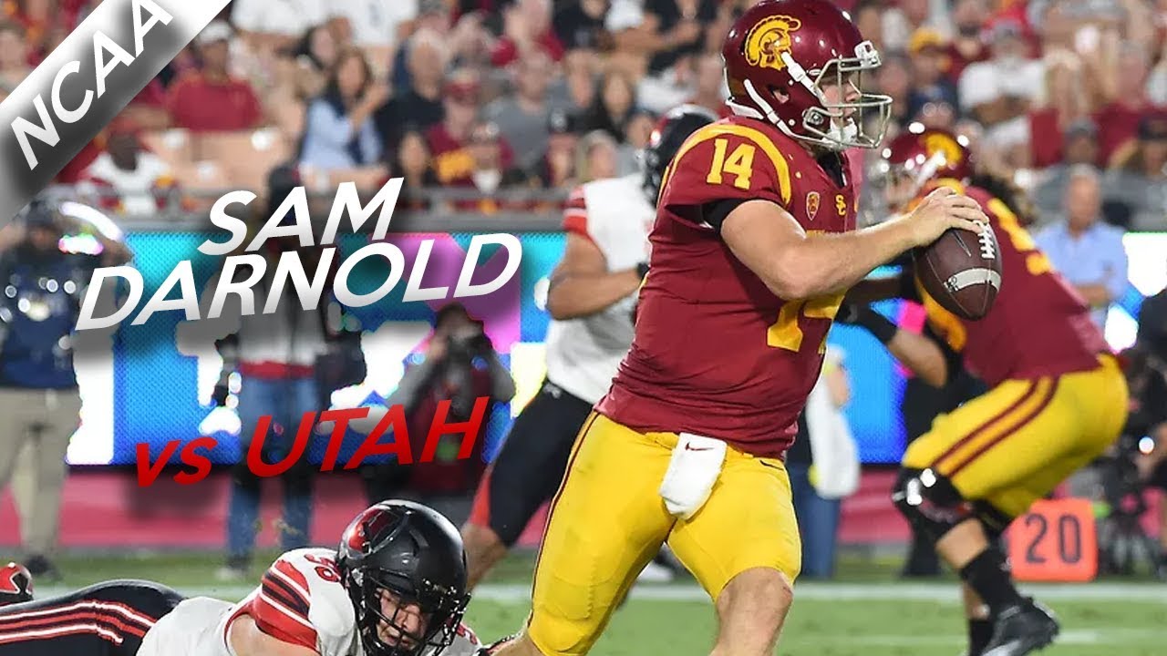 Sam Darnold Highlights vs Utah // 27/50 358 Yards, 3 TDs // 10.14.17 ...