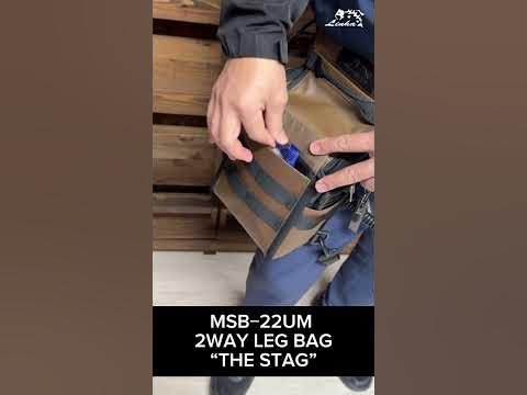 LINHA MSB-22UM 2WAY LEGBAG "THE STAG" - YouTube