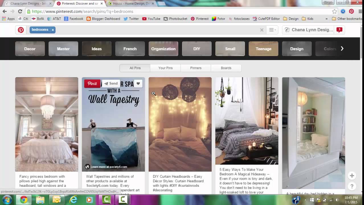 How To Create Your Pinterest or Houzz Idea Board - YouTube