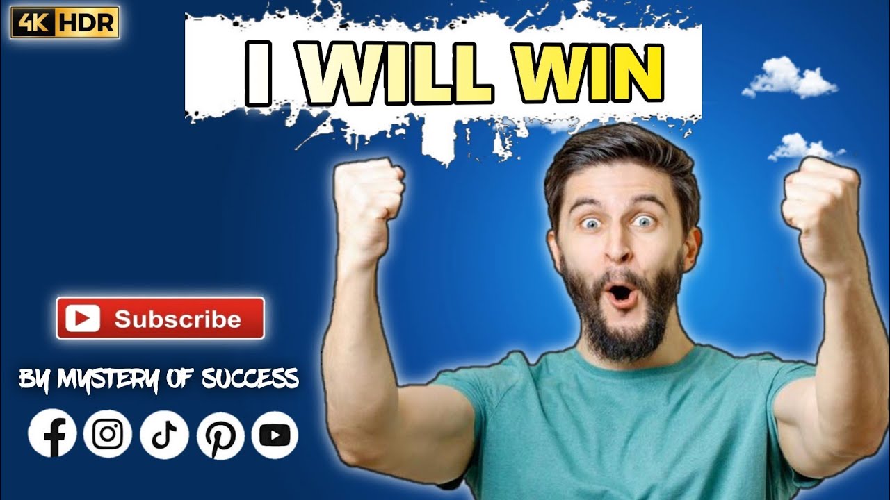 I WILL WIN - Best Motivational Video #motivation #mysteryofsuccess # ...