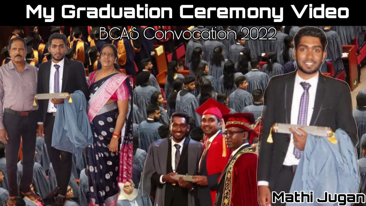 My Convocation ceremony Video | Graduated | BCAS Campus | Pearson ...
