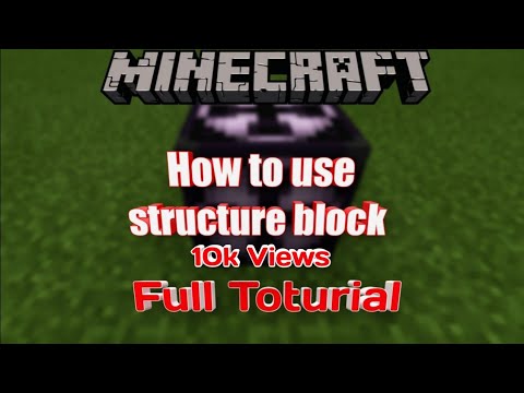 How to use structure block full toturial | Hindi | - YouTube