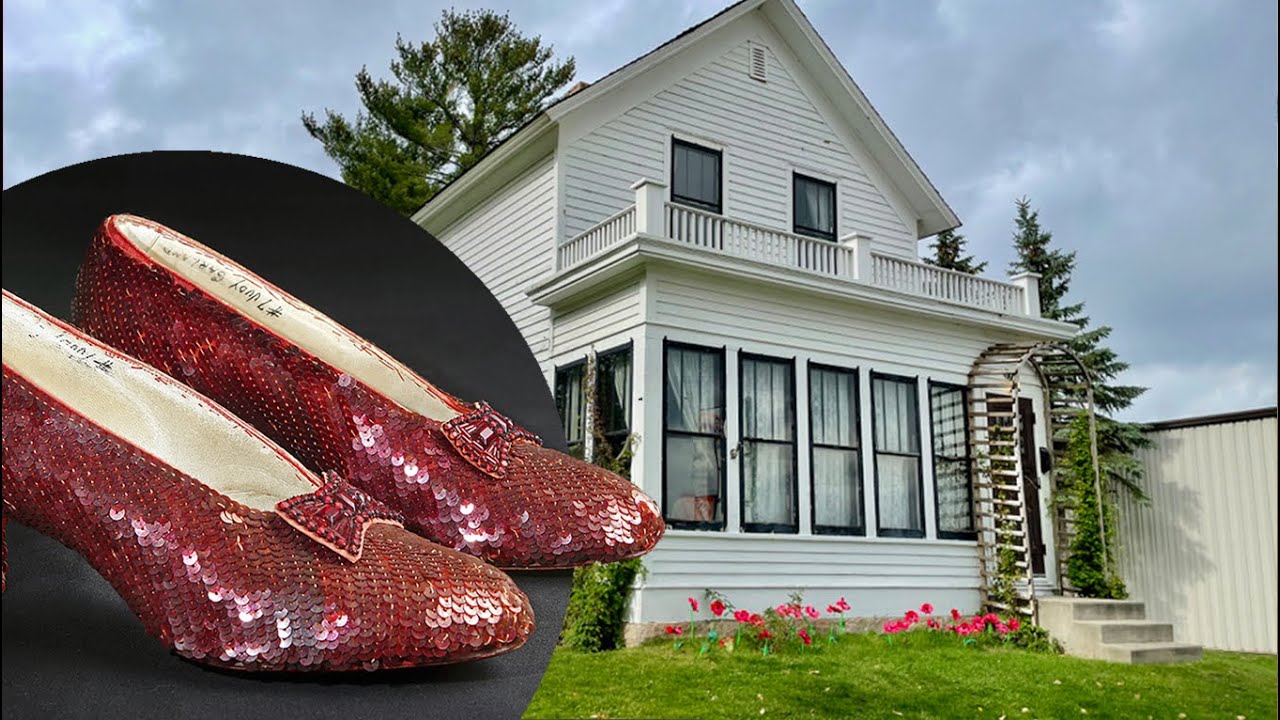 Judy Garland Museum Wants Solen Ruby Slippers - YouTube