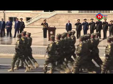 Palkovnik TEHRAN MENSİMOV NAXÇIVAN PARADINDA