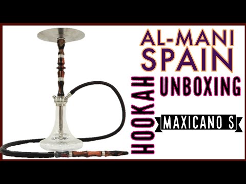 Al-mani maxicano S | almani hookah | Hookah unboxing | maxicano Shisha ...