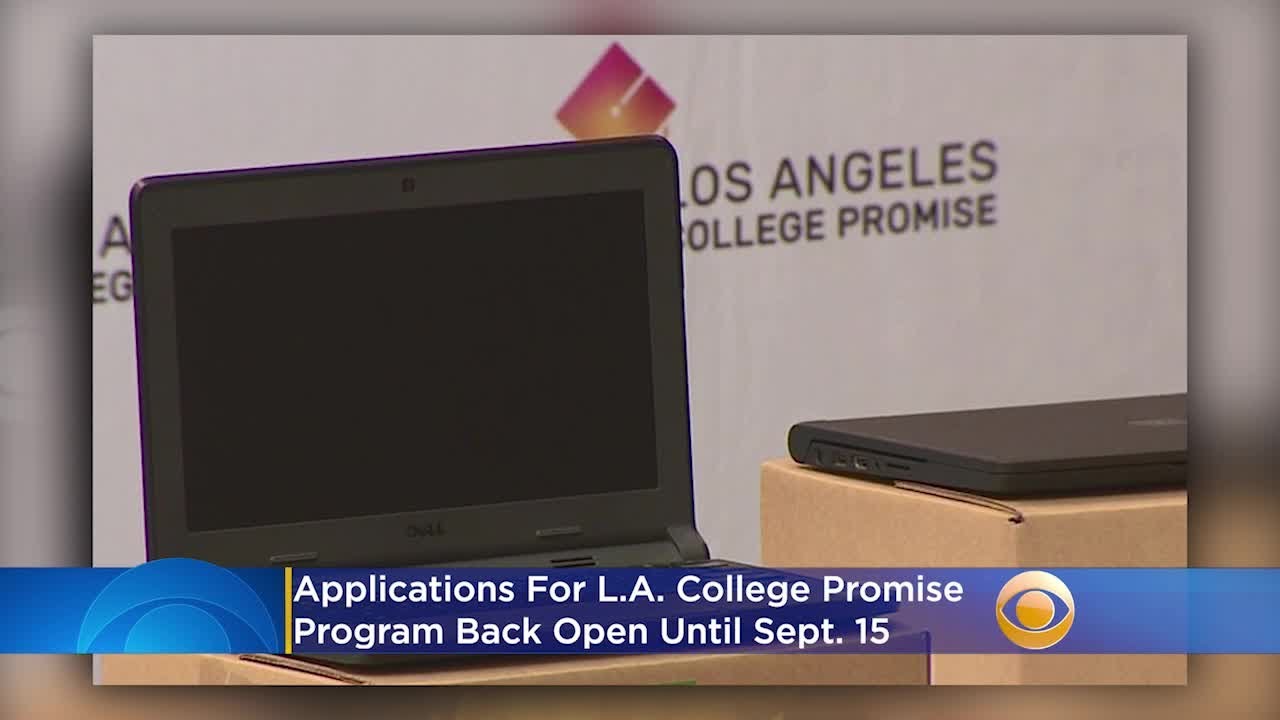 Applications For L.A. College Promise Program, With 2 Years Free ...