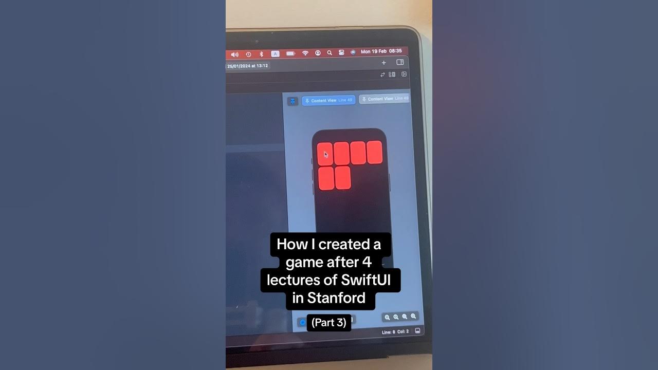 How I created a game after 4 lectures of SwiftUI in Stanford #shorts - YouTube